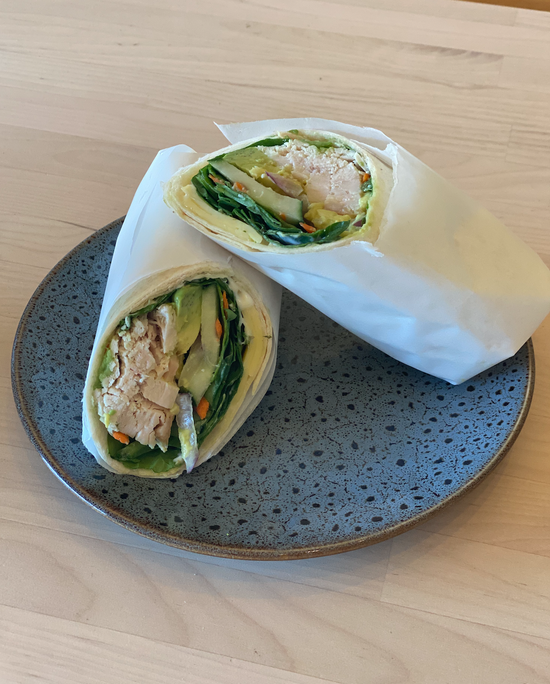 Wrap - Chicken & Salad | Bambino Espresso